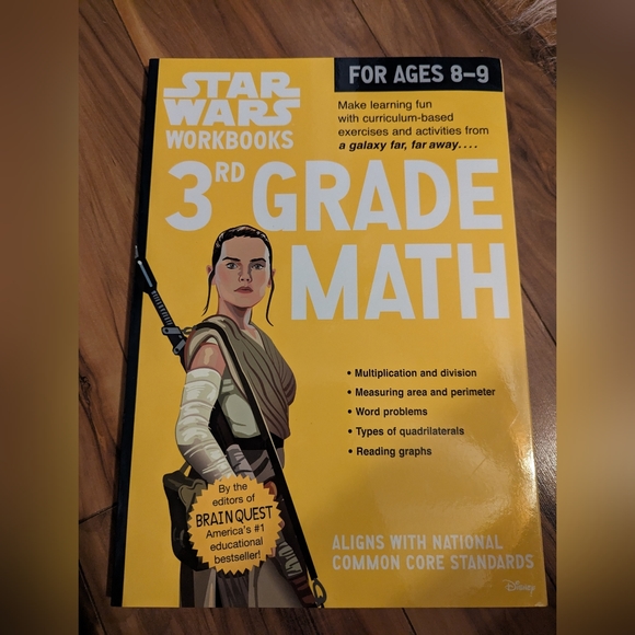 Toys | Star Wars Math Workbooks 3rd4th Grade Levels | Poshmark